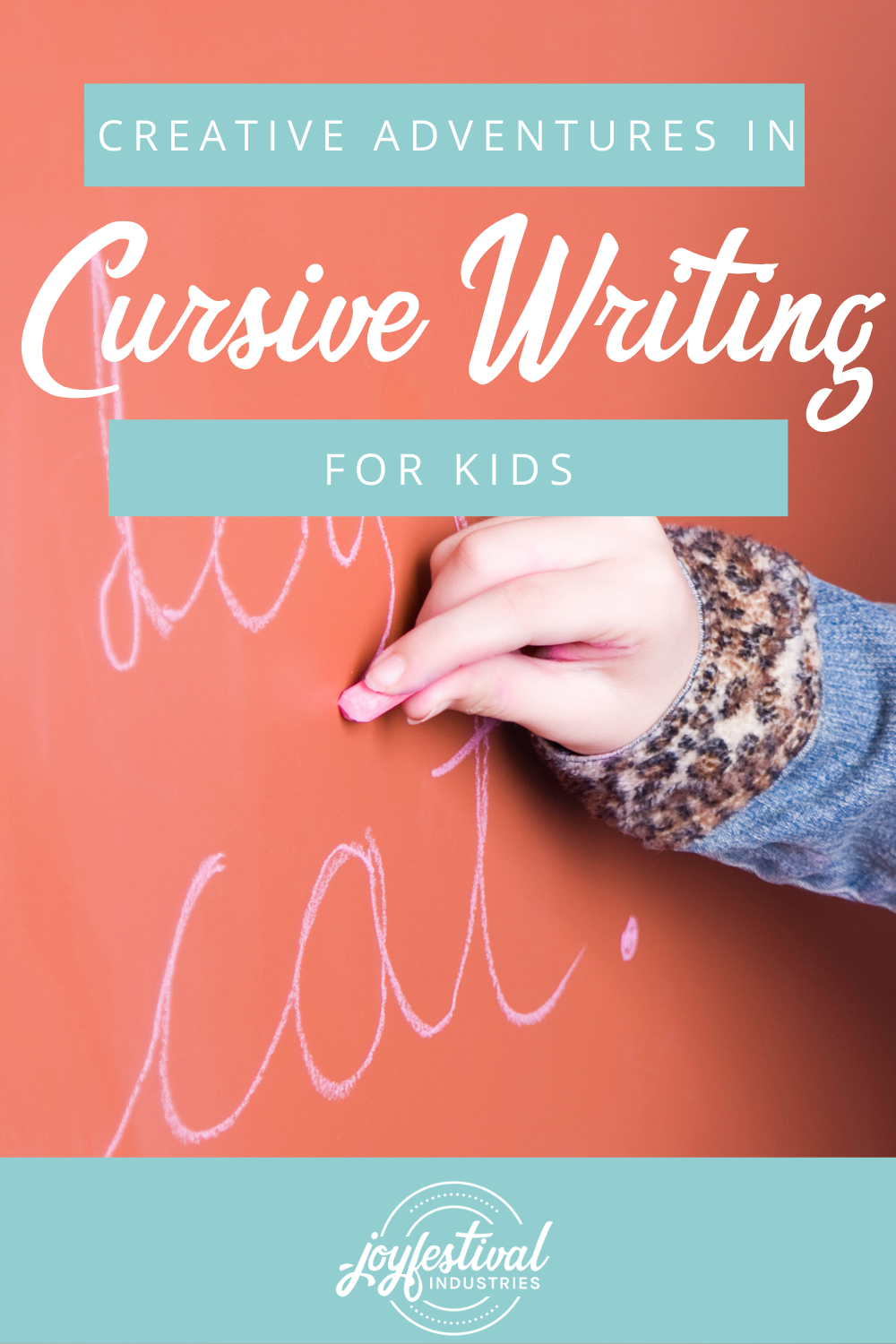 Creative Adventures in Cursive Writing for Kids - JOYFESTIVAL Industries